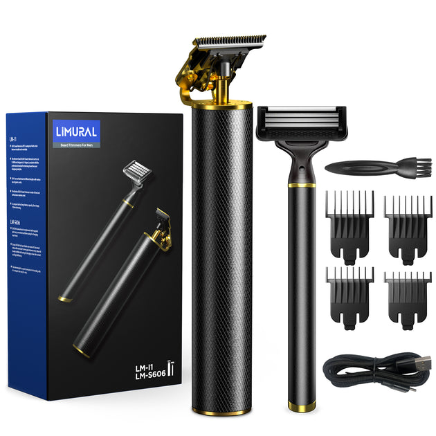 LIMURAL Hair Trimmer and Razor Kit , WMLM-I1BK+S606BK – Kipozi